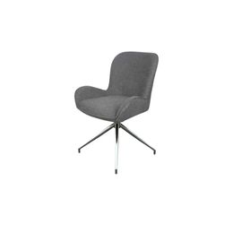 H&ouml;ffner Stuhl drehbar Inari &brvbar; grau &brvbar; Ma&szlig;e (cm): B: 58 H: 84 T: 60.0 &raquo; H&ouml;ffner