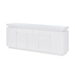H&ouml;ffner Sideboard Torri &brvbar; wei&szlig; &brvbar; Ma&szlig;e (cm): B: 200 H: 81 T: 40.0 &raquo; H&ouml;ffner