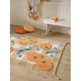 Lytte Kinderteppich Franzi Beige/Orange 160x230 cm - Teppich f&uuml;r Kinderzimmer