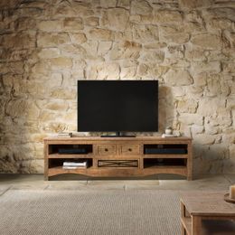 TV-Board Akazie 180x50x50 natur versiegelt NATURE OF SPIRIT #218