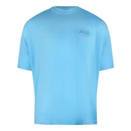 Diesel - T-Shirt f&uuml;r Herren, Baumwolle (Blau)