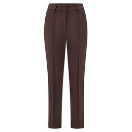 Peter Hahn - Kn&ouml;chellange Slim Fit-Jersey-Hose, braun, Gr. 23