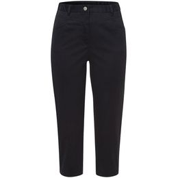 Peter Hahn - Comfort Fit Caprihose, blau, Gr. 24 - Baumwolle