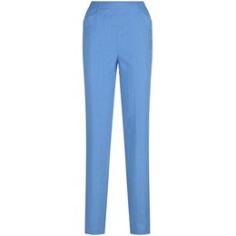 Peter Hahn - Tapered Fit-Hose, blau, Gr. 38 / S - Baumwolle