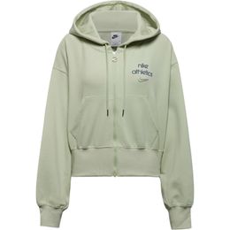 Nike Phoenix Sweatjacke Damen - Gr&ouml;&szlig;e S - oliv