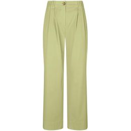 DAY.LIKE - Wide Fit-7/8-Hose, gr&uuml;n, Gr. 22 - Baumwolle