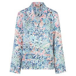 Uta Raasch - Bluse mit Reverskragen, mehrfarbig, Gr. 40 / M