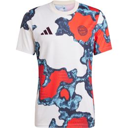 Adidas FC Bayern M&uuml;nchen Funktionsshirt Herren - Gr&ouml;&szlig;e M - rot