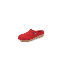 Giesswein - Pantoffel Veitsch, rot, Gr. 37 - Schurwolle