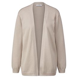 Peter Hahn - Strickjacke, beige, Gr. 44 / L - Baumwolle