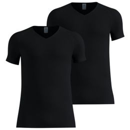 Odlo Active Light Baselayer V-Neck T-shirt 2 Pack Herren
