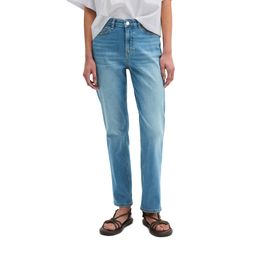 Marc O'Polo MARC O'POLO Damen Regular-fit-Jeans "aus leichtem Stretch-Denim"light blau, Gr. 33, unifarben, Obermaterial: 86% Baumwolle, 12% Polyester, 2%