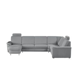 Kollektion Kraft Wohnlandschaft Mikrofaser Rita grau Ma&szlig;e (cm): B: 330 H: 91 T: 240.0 &raquo; M&ouml;bel Kraft