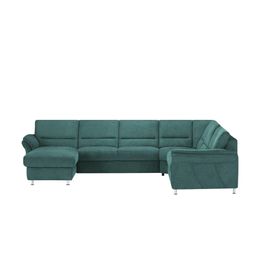 Kollektion Kraft Wohnlandschaft Donald t&uuml;rkis/petrol Ma&szlig;e (cm): B: 335 H: 89 T: 262.0 &raquo; M&ouml;bel Kraft