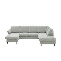 Kollektion Kraft Wohnlandschaft aus Flachgewebe Veit grau Ma&szlig;e (cm): B: 305 H: 90 T: 200.0 &raquo; M&ouml;bel Kraft