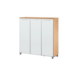 M&ouml;bel Kraft Schuhkommode wei&szlig; Ma&szlig;e (cm): B: 126 H: 126 T: 37.0 &raquo; M&ouml;bel Kraft