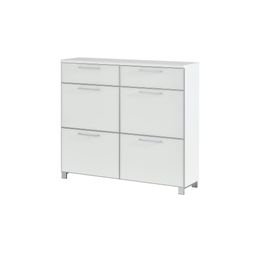 M&ouml;bel Kraft Schuhschrank wei&szlig; Ma&szlig;e (cm): B: 121 H: 108 T: 31.0 &raquo; M&ouml;bel Kraft