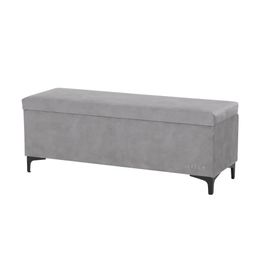 Jette Home Bettbank mit Stauraum Jette Patch grau Ma&szlig;e (cm): B: 122 H: 47 T: 42.0 &raquo; M&ouml;bel Kraft