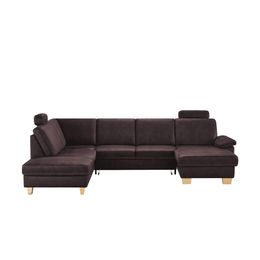 Kollektion Kraft Wohnlandschaft Kunstleder Samu rot Ma&szlig;e (cm): B: 316 H: 90 T: 235.0 &raquo; M&ouml;bel Kraft