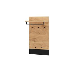 Woodford Garderobenpaneel Lina holzfarben Holzwerkstoff Ma&szlig;e (cm): B: 60 H: 106 T: 27.0 &raquo; M&ouml;bel Kraft