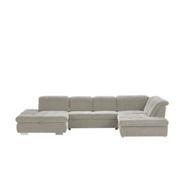 Kollektion Kraft Wohnlandschaft mit verschiedenen Funktionen Spencer grau Ma&szlig;e (cm): B: 382 H: 102 T: 260.0 &raquo; M&ouml;bel Kraft