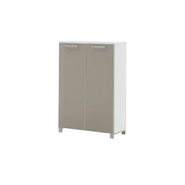 M&ouml;bel Kraft Schuhkommode beige Ma&szlig;e (cm): B: 84 H: 126 T: 37.0 &raquo; M&ouml;bel Kraft