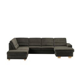 Kollektion Kraft Wohnlandschaft aus Mikrofaser Marc braun Ma&szlig;e (cm): B: 311 H: 85 T: 234.0 &raquo; M&ouml;bel Kraft