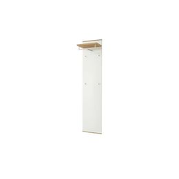 M&ouml;bel Kraft Garderobenpaneel wei&szlig; Holzwerkstoff Ma&szlig;e (cm): B: 42 H: 183 T: 27.0 &raquo; M&ouml;bel Kraft
