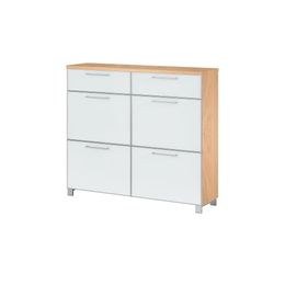 M&ouml;bel Kraft Schuhschrank wei&szlig; Ma&szlig;e (cm): B: 121 H: 108 T: 31.0 &raquo; M&ouml;bel Kraft