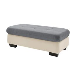 Kollektion Kraft Sofahocker Davinci grau Ma&szlig;e (cm): B: 135 H: 47 T: 65.0 &raquo; M&ouml;bel Kraft