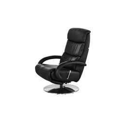 Hukla Leder-Relaxsessel Florian schwarz Ma&szlig;e (cm): B: 73 H: 109 T: 91.0 &raquo; M&ouml;bel Kraft