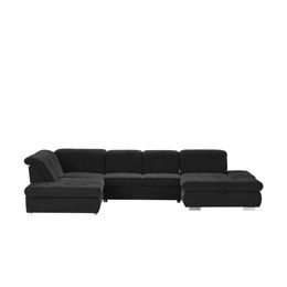 Kollektion Kraft Wohnlandschaft mit verschiedenen Funktionen Spencer schwarz Ma&szlig;e (cm): B: 382 H: 102 T: 260.0 &raquo; M&ouml;bel Kraft