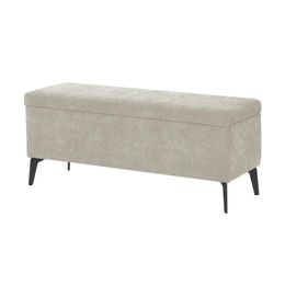 Wohnwert Bettbank mit Stauraum Dormian beige Ma&szlig;e (cm): B: 122 H: 52,5 T: 42.0 &raquo; M&ouml;bel Kraft