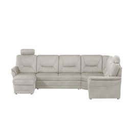 Kollektion Kraft Wohnlandschaft aus Mikrofaser Edda grau Ma&szlig;e (cm): B: 309 H: 96 T: 227.0 &raquo; M&ouml;bel Kraft