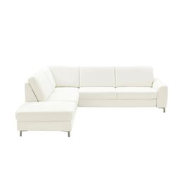 Kollektion Kraft Ecksofa Lea wei&szlig; Ma&szlig;e (cm): B: 271 T: 235.0 &raquo; M&ouml;bel Kraft