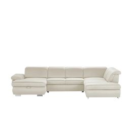 Kollektion Kraft Wohnlandschaft mit verschiedenen Funktionen Amanda creme Ma&szlig;e (cm): B: 379 H: 85 T: 260.0 &raquo; M&ouml;bel Kraft