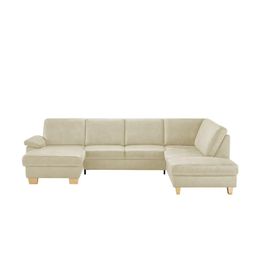 Kollektion Kraft Wohnlandschaft Kunstleder Samu creme Ma&szlig;e (cm): B: 316 H: 90 T: 235.0 &raquo; M&ouml;bel Kraft