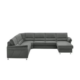Kollektion Kraft Wohnlandschaft mit Boxspringpolsterung Donald grau Ma&szlig;e (cm): B: 330 H: 89 T: 173.0 &raquo; M&ouml;bel Kraft