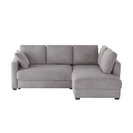 M&ouml;bel Kraft Ecksofa mit Boxspringpolsterung grau Ma&szlig;e (cm): B: 235 H: 90 T: 184.0 &raquo; M&ouml;bel Kraft