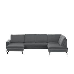 Kollektion Kraft Wohnlandschaft Grace grau Ma&szlig;e (cm): B: 332 H: 89 T: 220.0 &raquo; M&ouml;bel Kraft