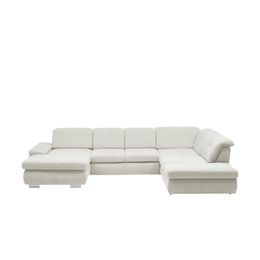 Kollektion Kraft Wohnlandschaft Flachgewebe Affair creme Ma&szlig;e (cm): B: 371 H: 100 T: 260.0 &raquo; M&ouml;bel Kraft