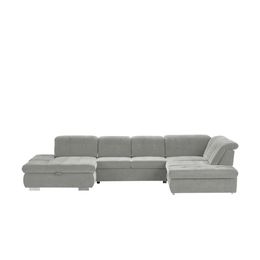 Kollektion Kraft Wohnlandschaft mit verschiedenen Funktionen Spencer grau Ma&szlig;e (cm): B: 382 H: 102 T: 260.0 &raquo; M&ouml;bel Kraft