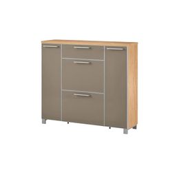 M&ouml;bel Kraft Schuhschrank beige Ma&szlig;e (cm): B: 121 H: 108 T: 31.0 &raquo; M&ouml;bel Kraft