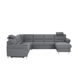 Kollektion Kraft Wohnlandschaft Donald grau Ma&szlig;e (cm): B: 330 H: 89 T: 262.0 &raquo; M&ouml;bel Kraft