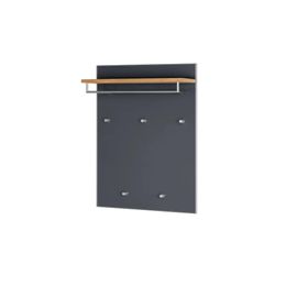 M&ouml;bel Kraft Garderobenpaneel grau Glas,Holzwerkstoff Ma&szlig;e (cm): B: 80 H: 109 T: 27.0 &raquo; M&ouml;bel Kraft