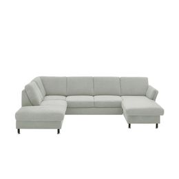 Kollektion Kraft Wohnlandschaft aus Flachgewebe Veit grau Ma&szlig;e (cm): B: 305 H: 90 T: 200.0 &raquo; M&ouml;bel Kraft