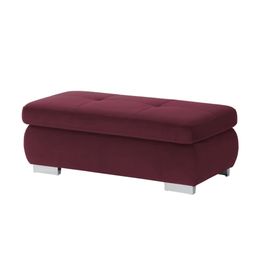 Kollektion Kraft Polsterhocker rot Ma&szlig;e (cm): B: 129 H: 47 T: 64.0 &raquo; M&ouml;bel Kraft