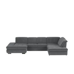 Kollektion Kraft Wohnlandschaft grau Ma&szlig;e (cm): B: 382 H: 102 T: 260.0 &raquo; M&ouml;bel Kraft