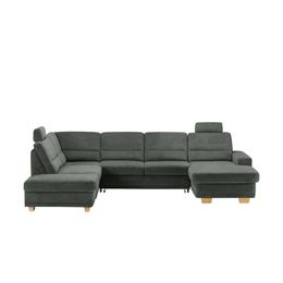 Kollektion Kraft Wohnlandschaft aus Mikrofaser Marc grau Ma&szlig;e (cm): B: 311 H: 85 T: 234.0 &raquo; M&ouml;bel Kraft