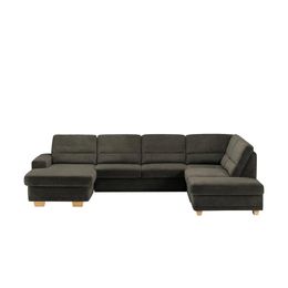 Kollektion Kraft Wohnlandschaft aus Mikrofaser Marc braun Ma&szlig;e (cm): B: 311 H: 85 T: 234.0 &raquo; M&ouml;bel Kraft